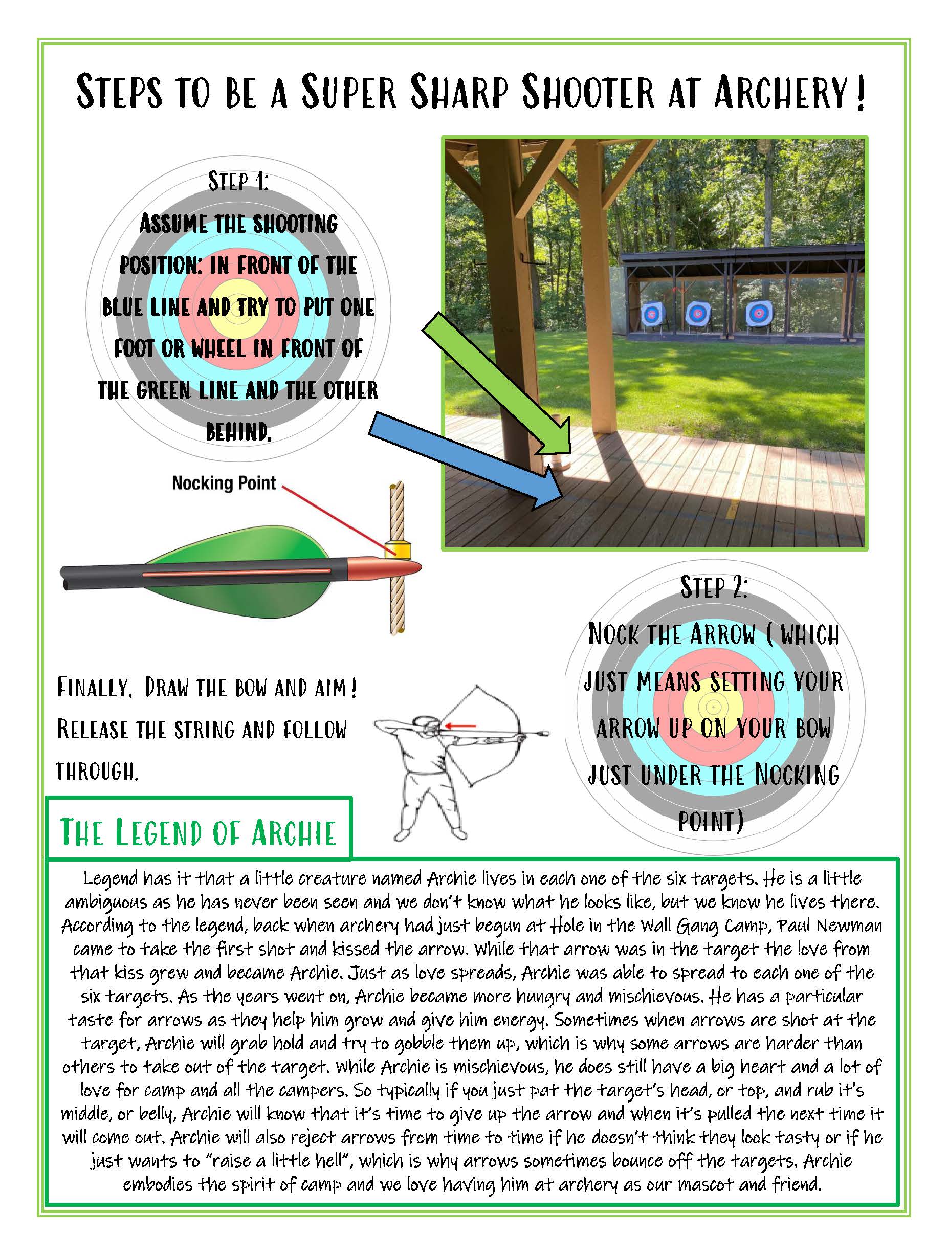 Steps to be a Super Sharp Shooter at Archery | The Hole in the Wall ...