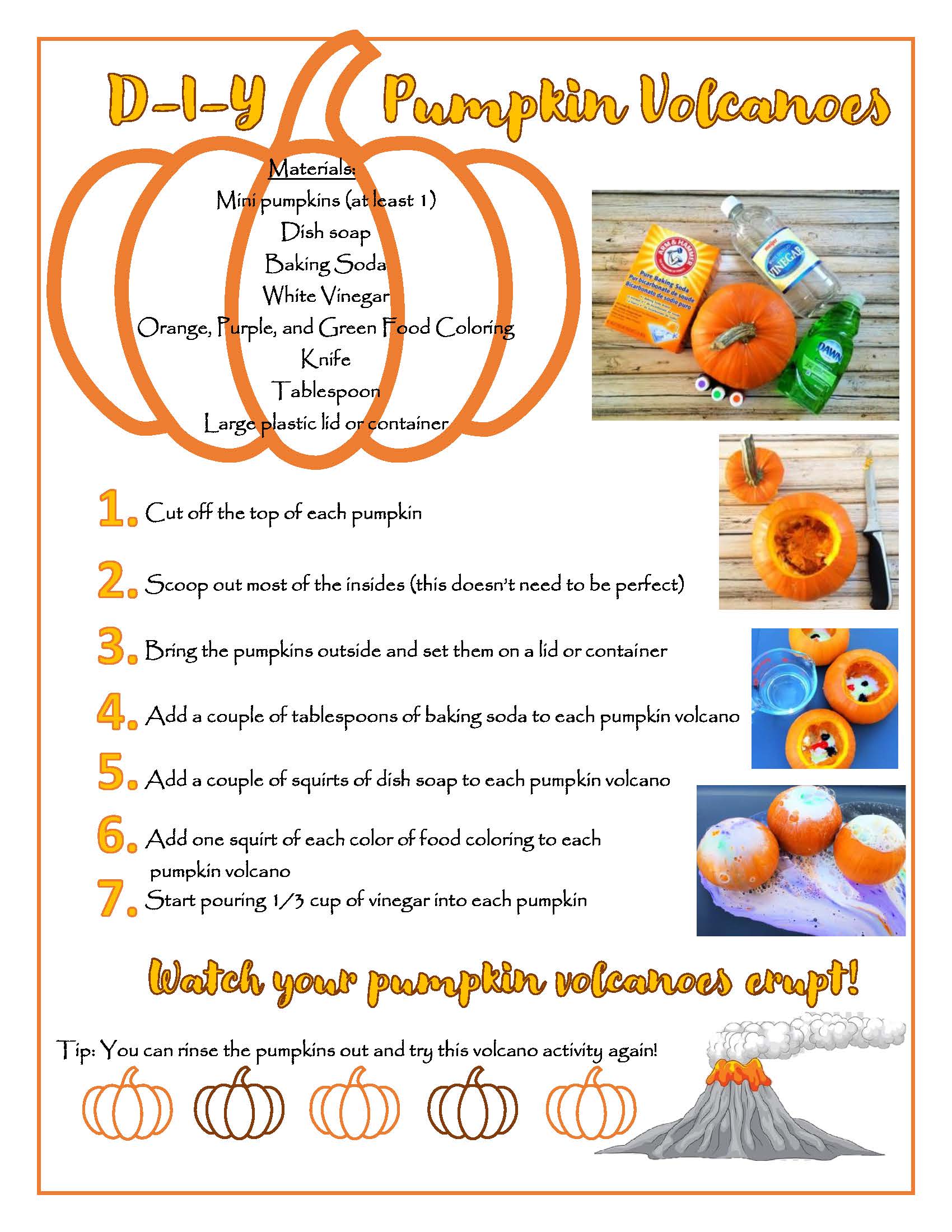 DIY Pumpkin Volcano | The Hole in the Wall Gang Camp