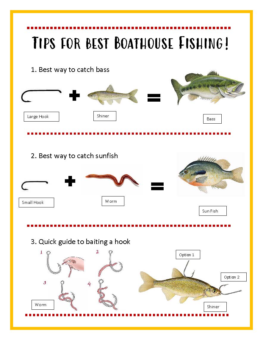 Tips for the Best Boathouse Fishing | The Hole in the Wall Gang Camp